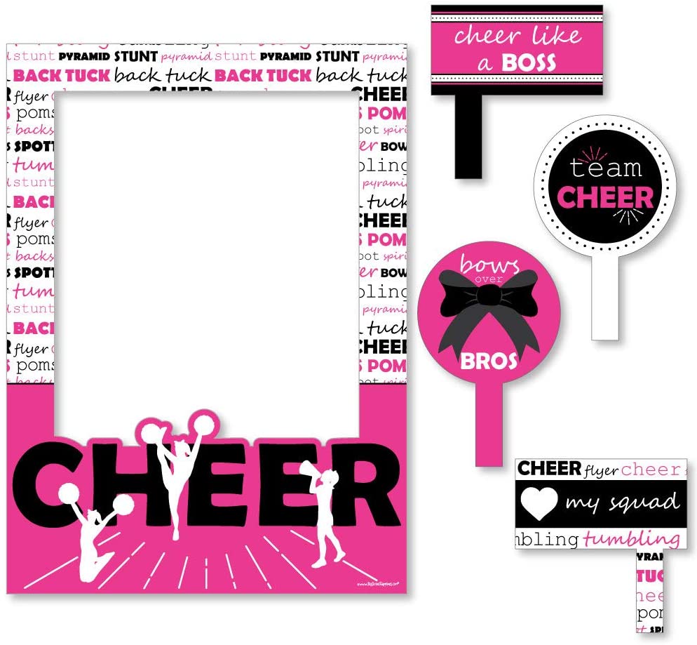 PB1068 Cheerleading Party Photo Booth Frame & Props – MATTEO PARTY