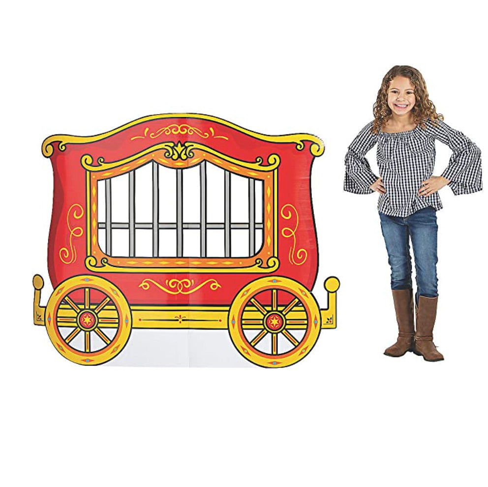 Carnival Cage Standee 58" X45" – MATTEO PARTY