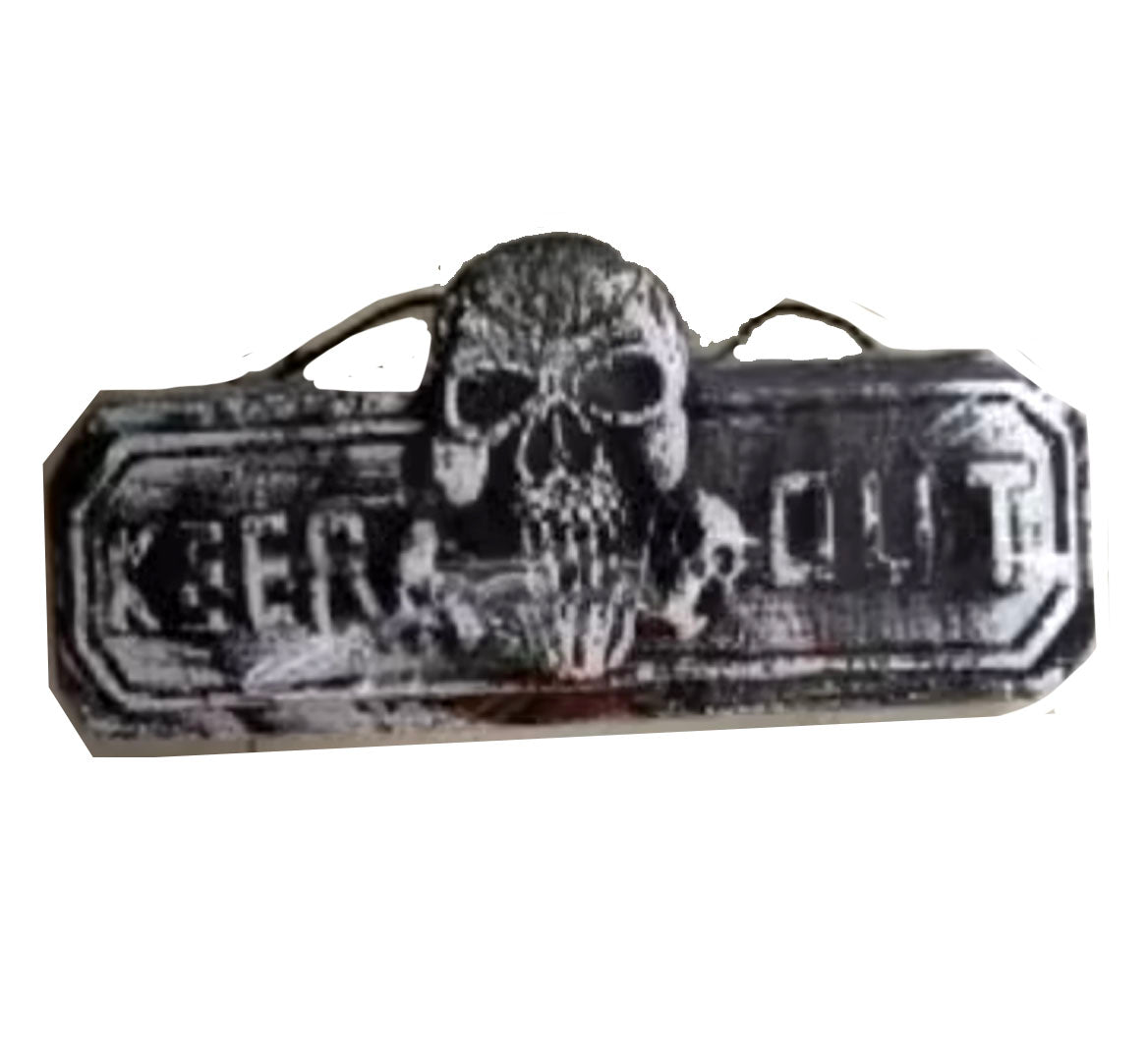 Keep Out Horror Sign – MATTEO PARTY