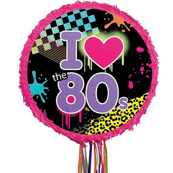 I Love 80S Pinata 20" – MATTEO PARTY