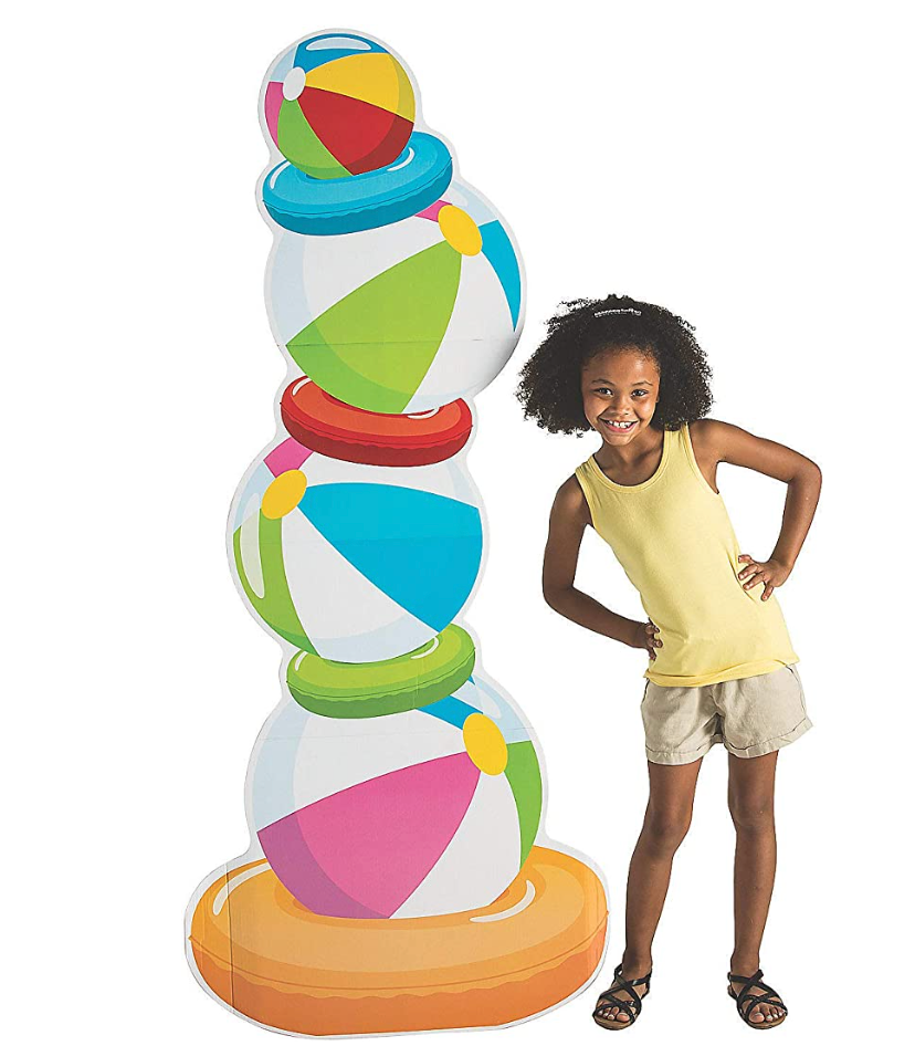 Pool Party Standee 30" x 71" – MATTEO PARTY