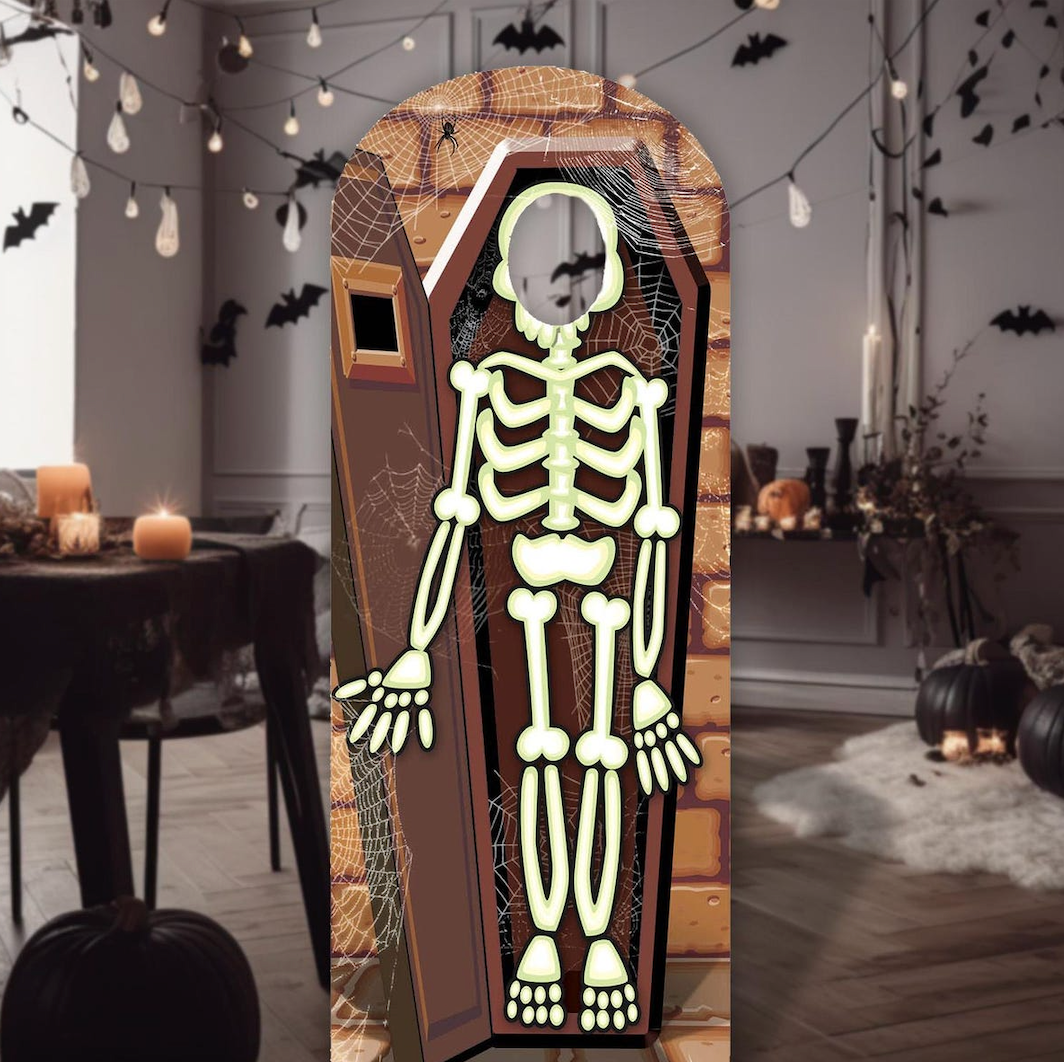 Skeleton Photo Booth - 6 Feet Tall – MATTEO PARTY