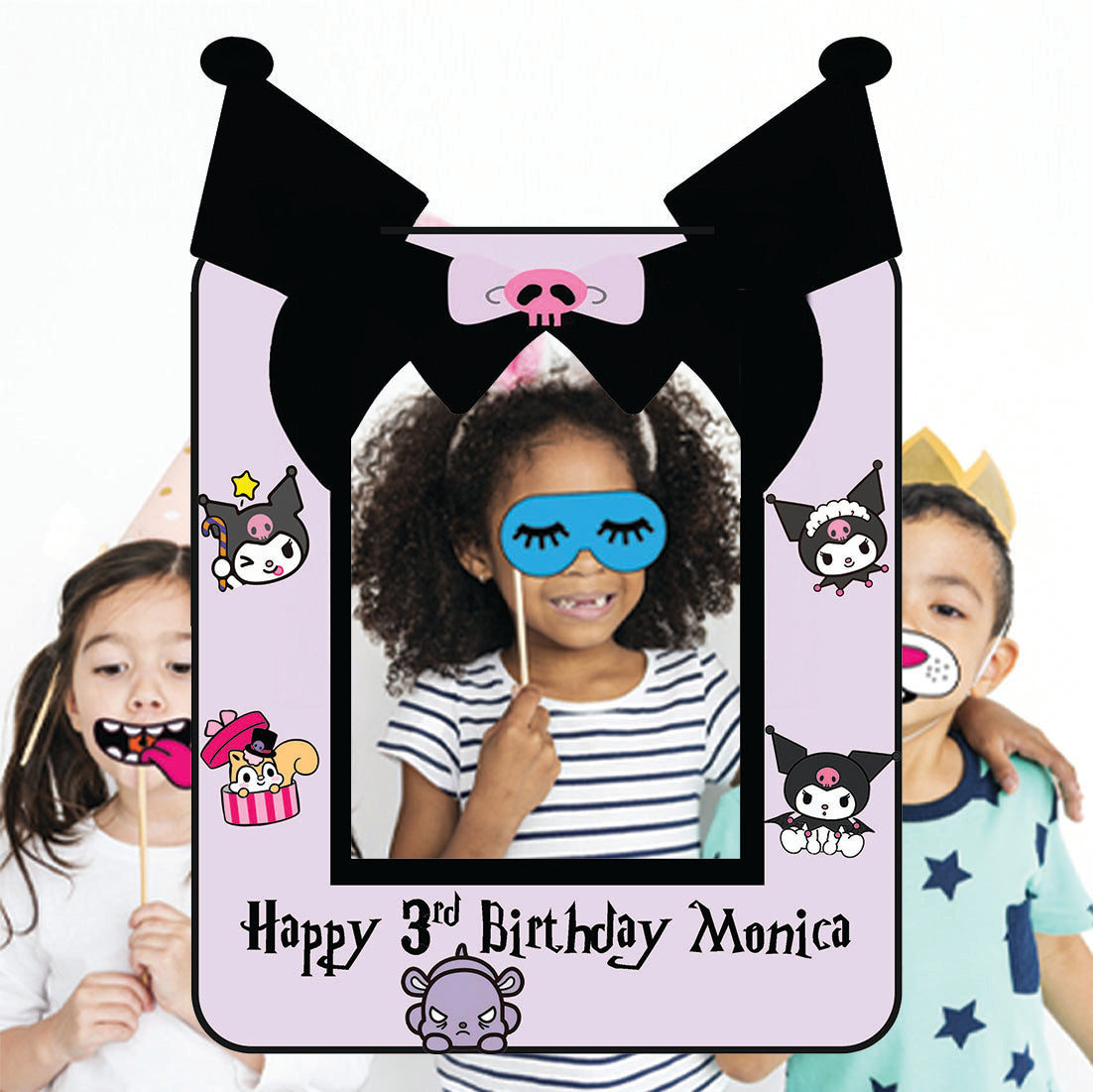 Custom Kuromi Photo Booth Frame – MATTEO PARTY