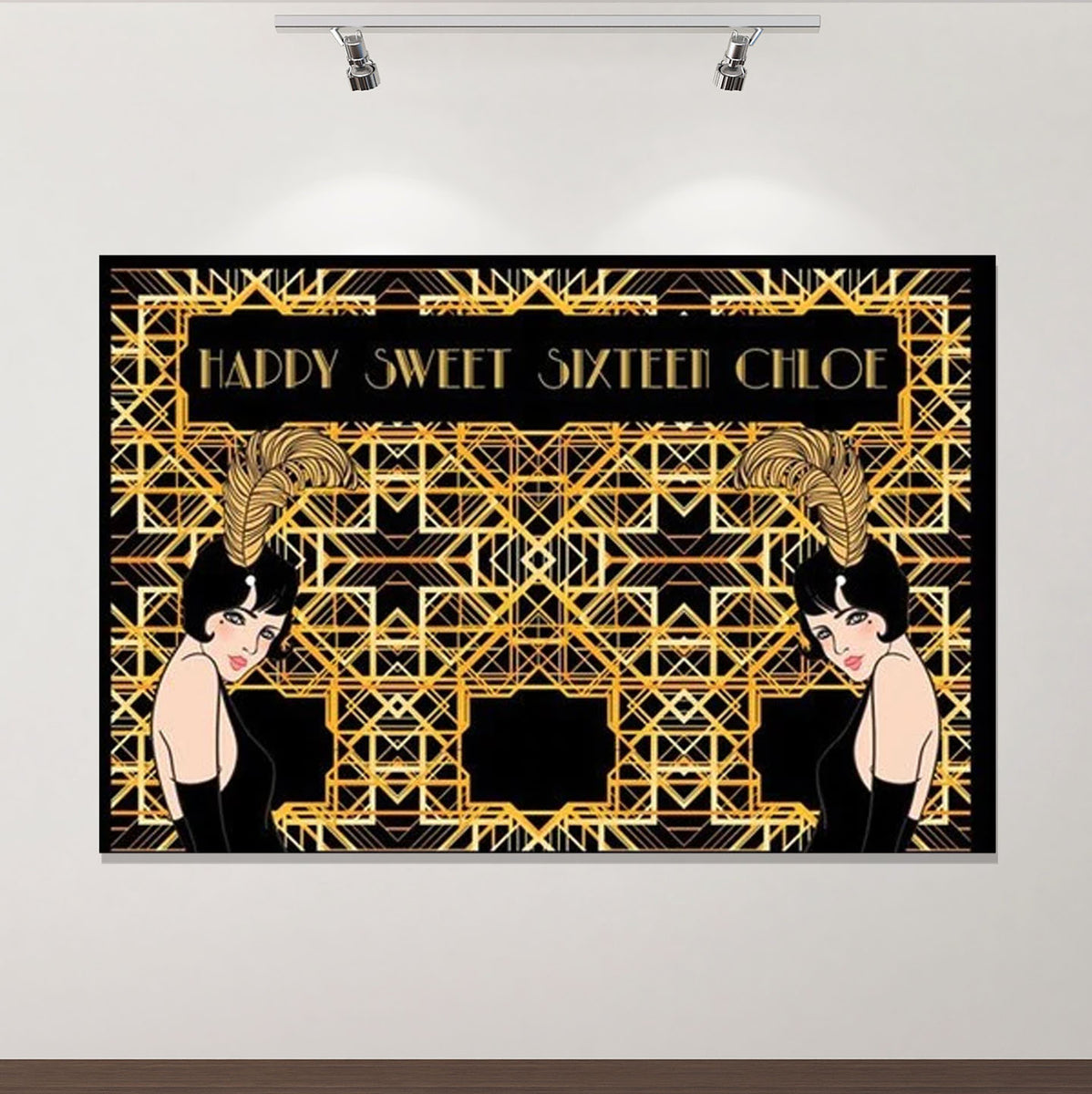Gatsby Flappers Poster Backdrop – MATTEO PARTY