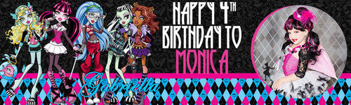 Monster High Classic Banner – MATTEO PARTY