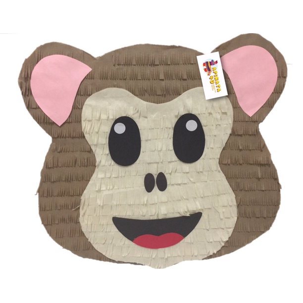 Monkey Emoticon Pinata – MATTEO PARTY
