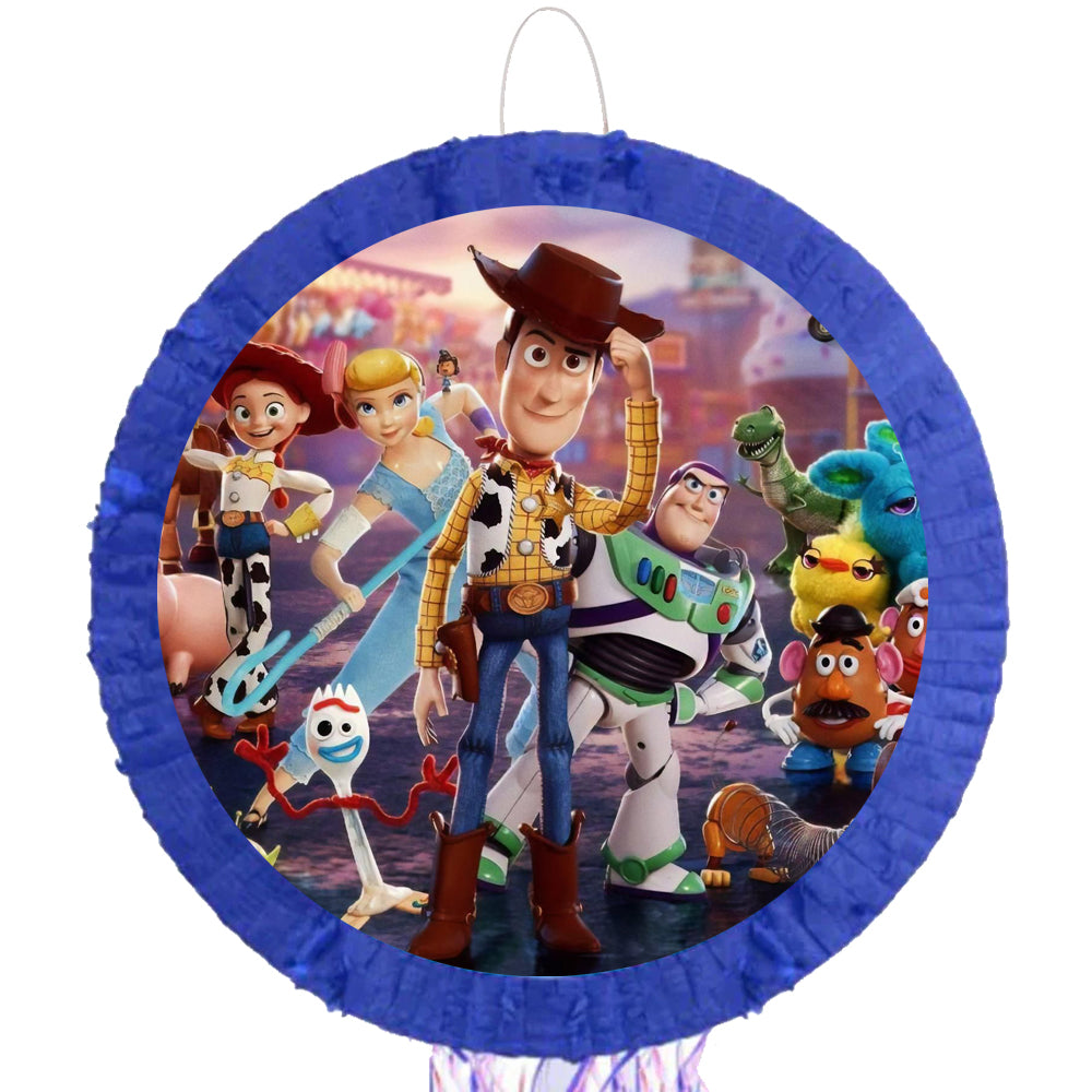 Toy Story Pinata Set with Blindfold and Bat – MATTEO PARTY