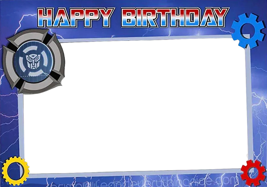 F161 Transformer Photo Booth Frame – MATTEO PARTY