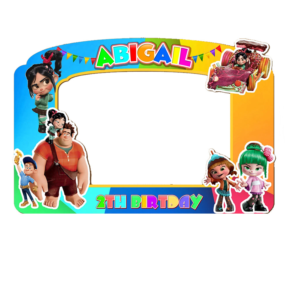 Custom Wreck It Ralph Photo Booth Frame – MATTEO PARTY