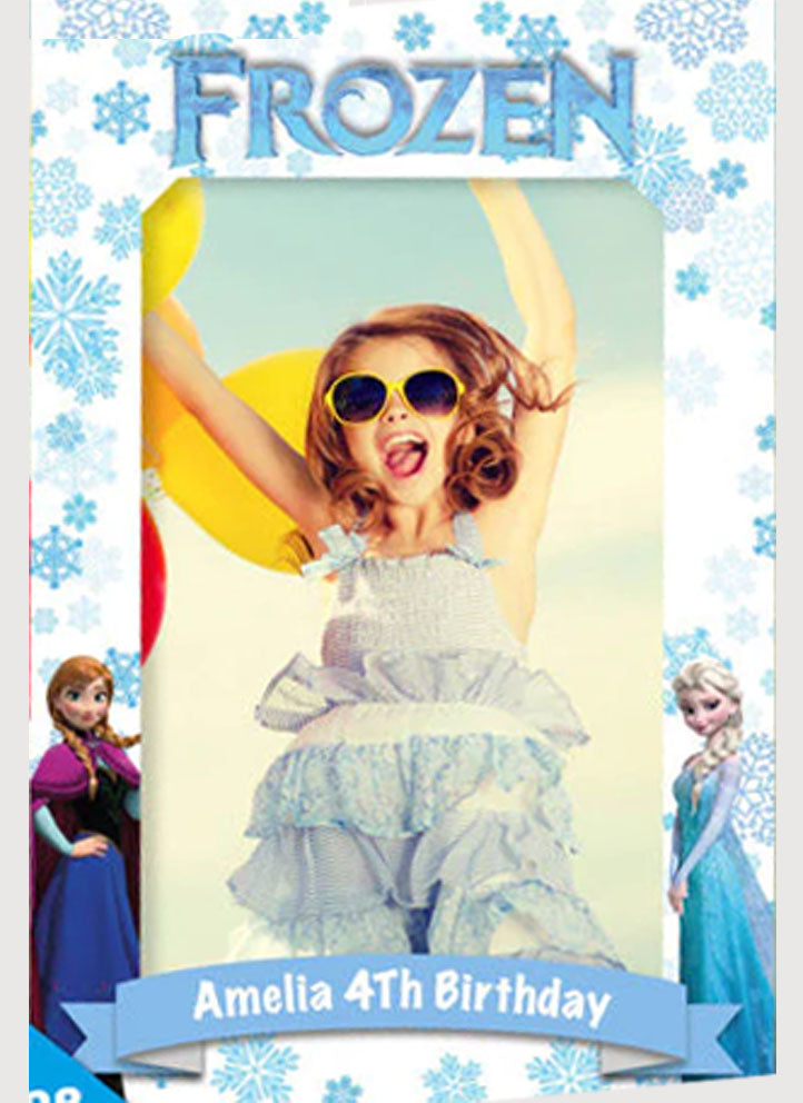 F0083 Customized Frozen Photo Booth Frame – MATTEO PARTY