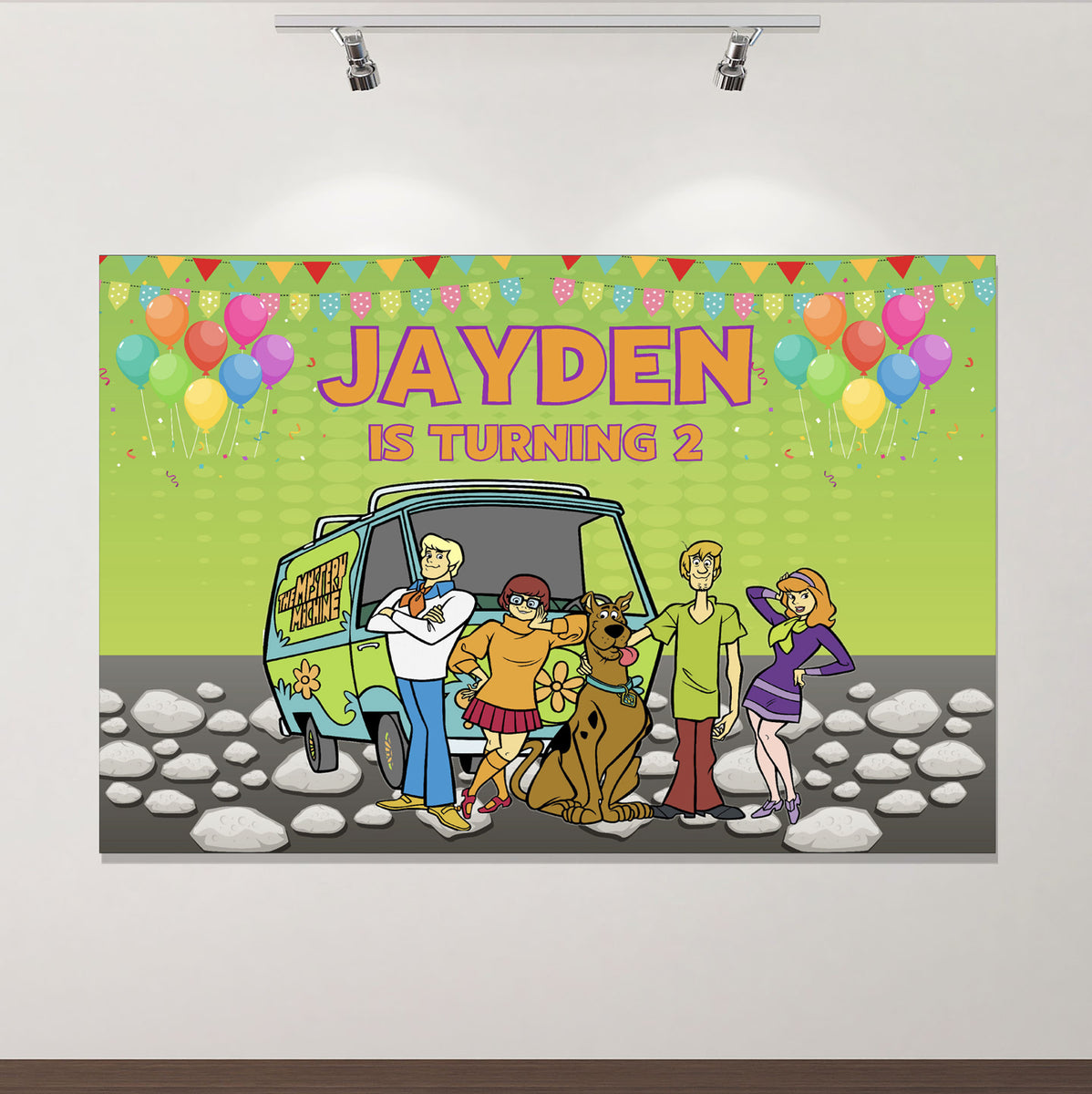 Scooby Doo Backdrop 60x40 Inch – MATTEO PARTY