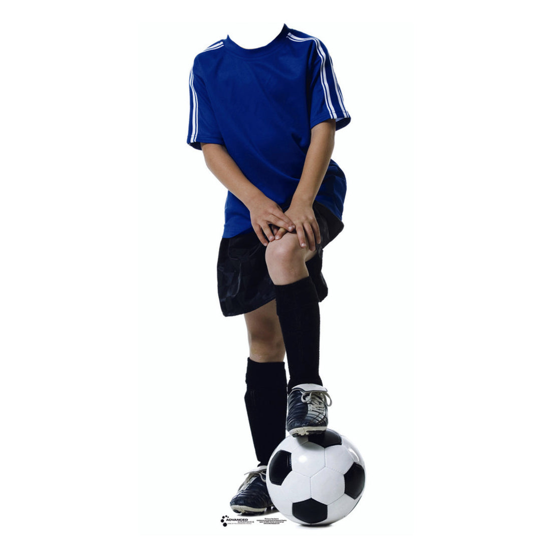 Soccer Boy Standee 58 x 22 (height x width) inches – MATTEO PARTY