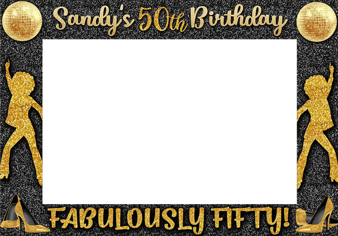 F0089 Disco Photo Booth Frame – MATTEO PARTY