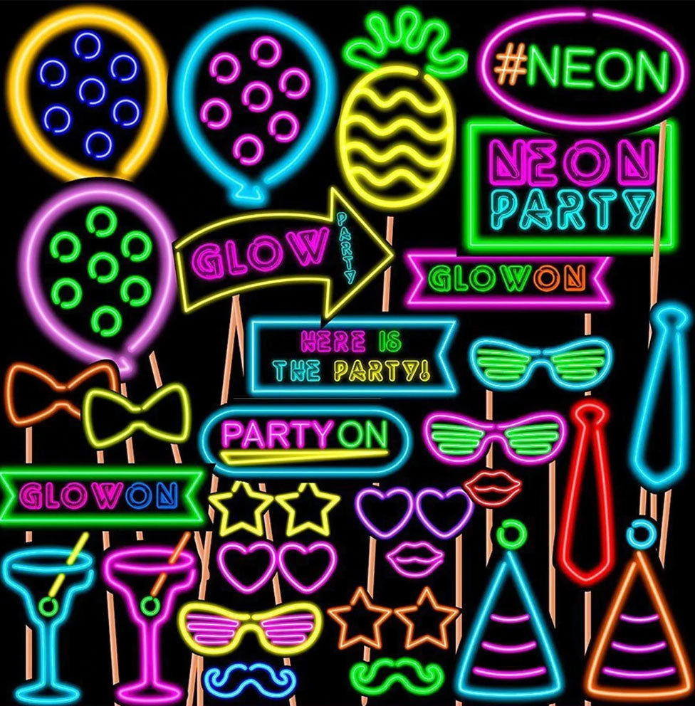 PB239 Neon Sign Photo Booth Props – MATTEO PARTY