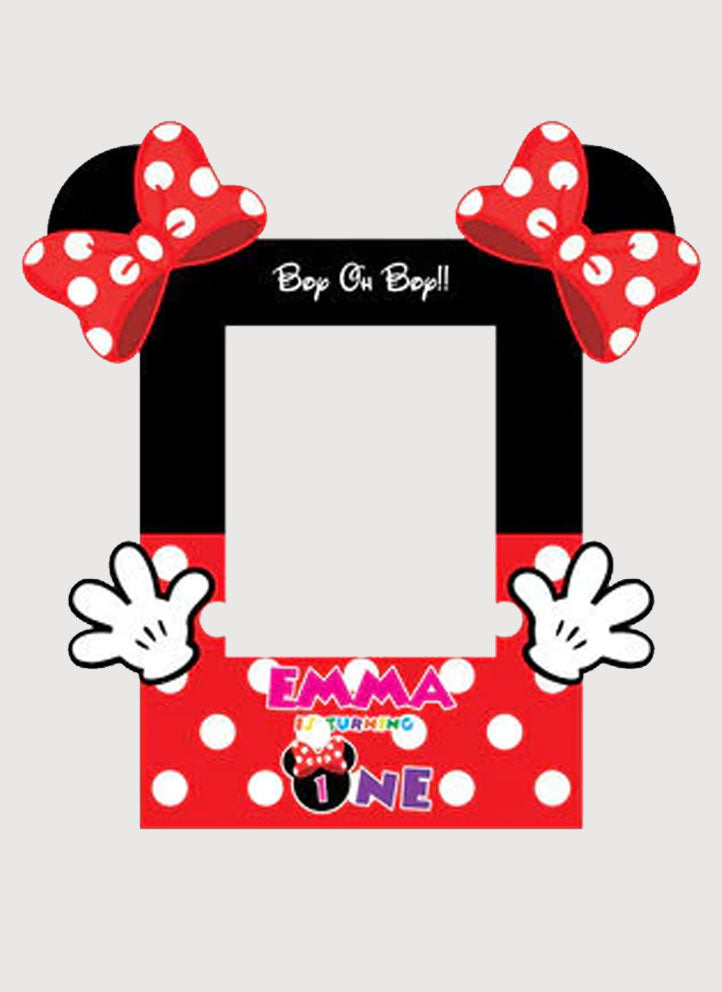 Minnie Mouse Photo Booth Frame – MATTEO PARTY