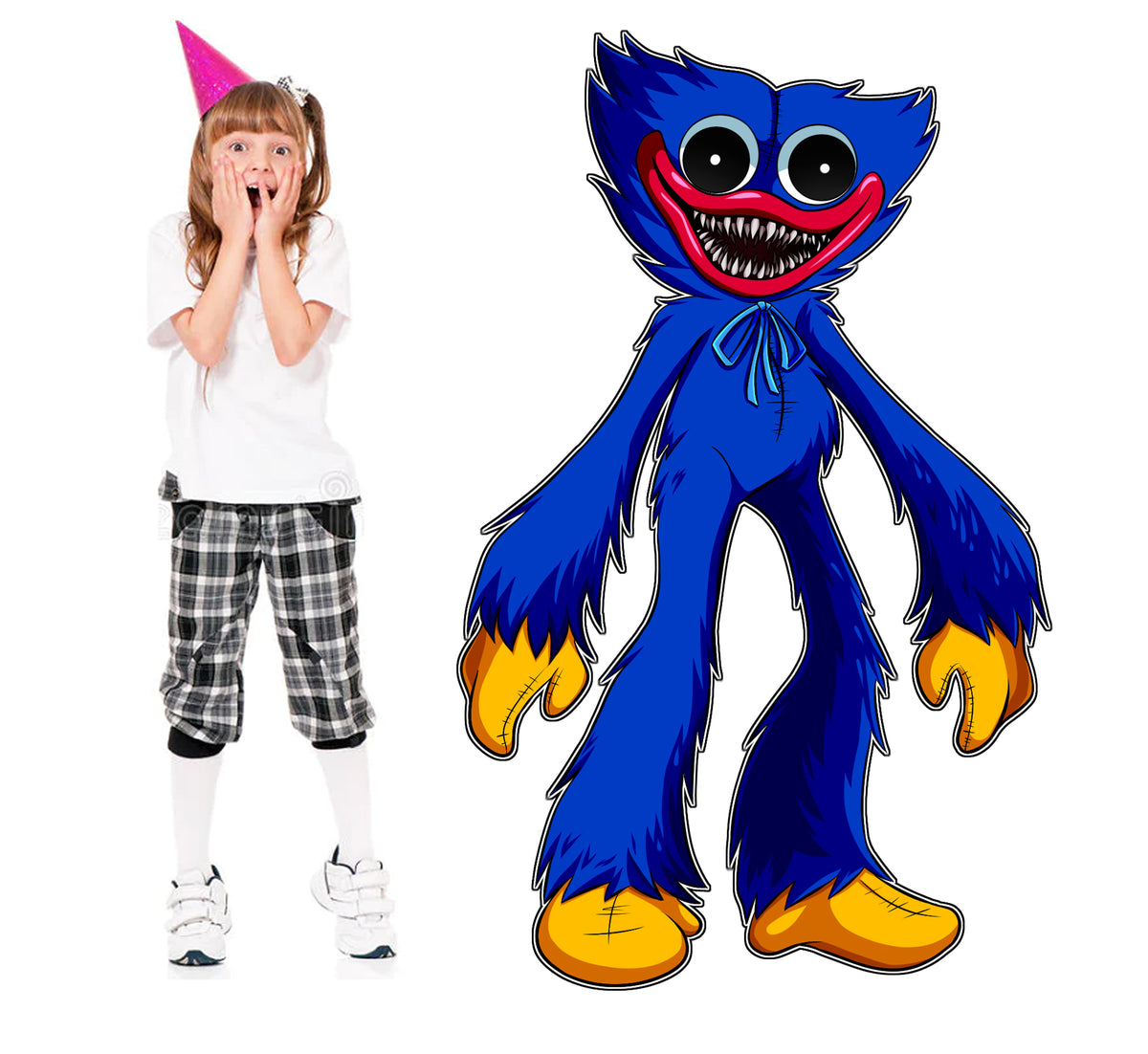 HUGGY WUGGY FOAMBOARD STANDEE 4 FEET – MATTEO PARTY