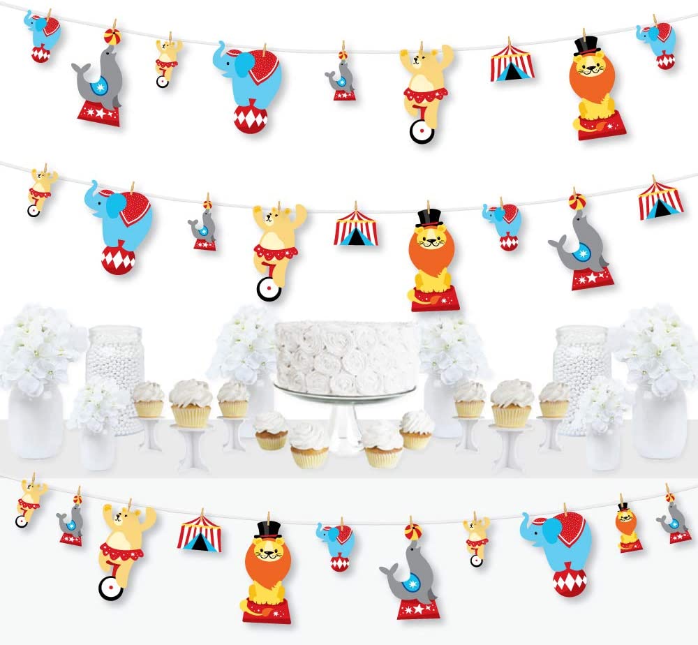 Carnival - Step Right Up Circus - Carnival Themed Party DIY Decoration ...