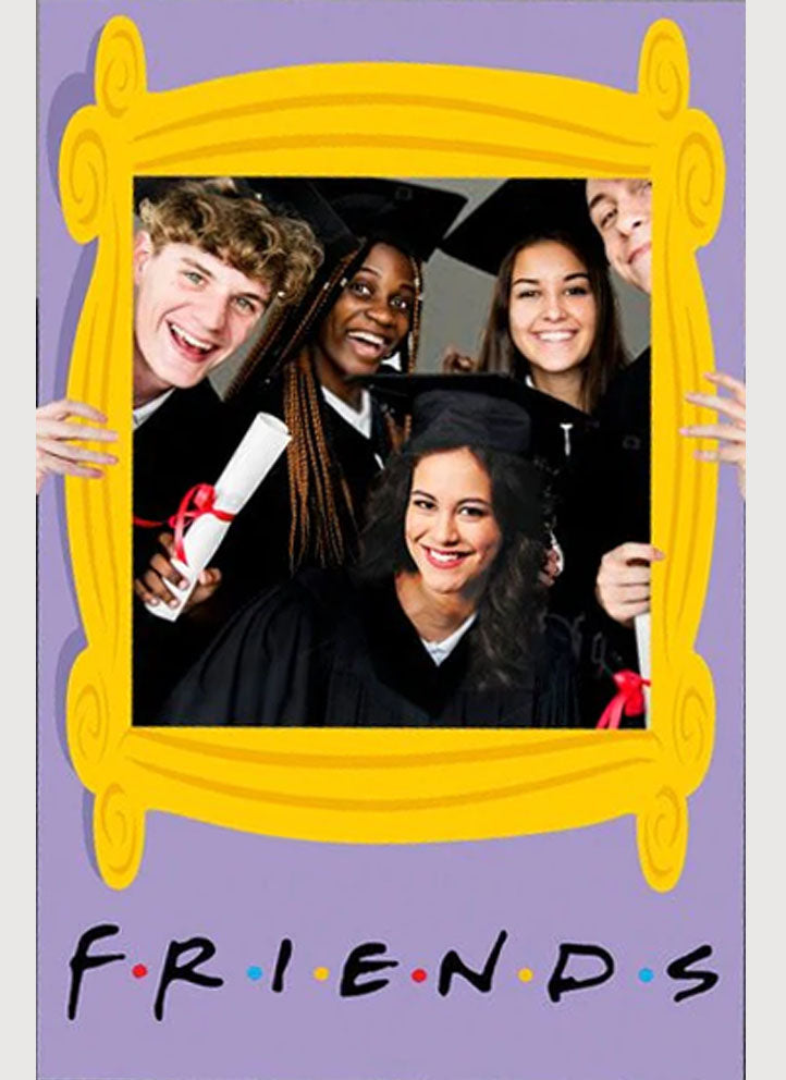 F0031 Friends themed Photo Booth frame – MATTEO PARTY