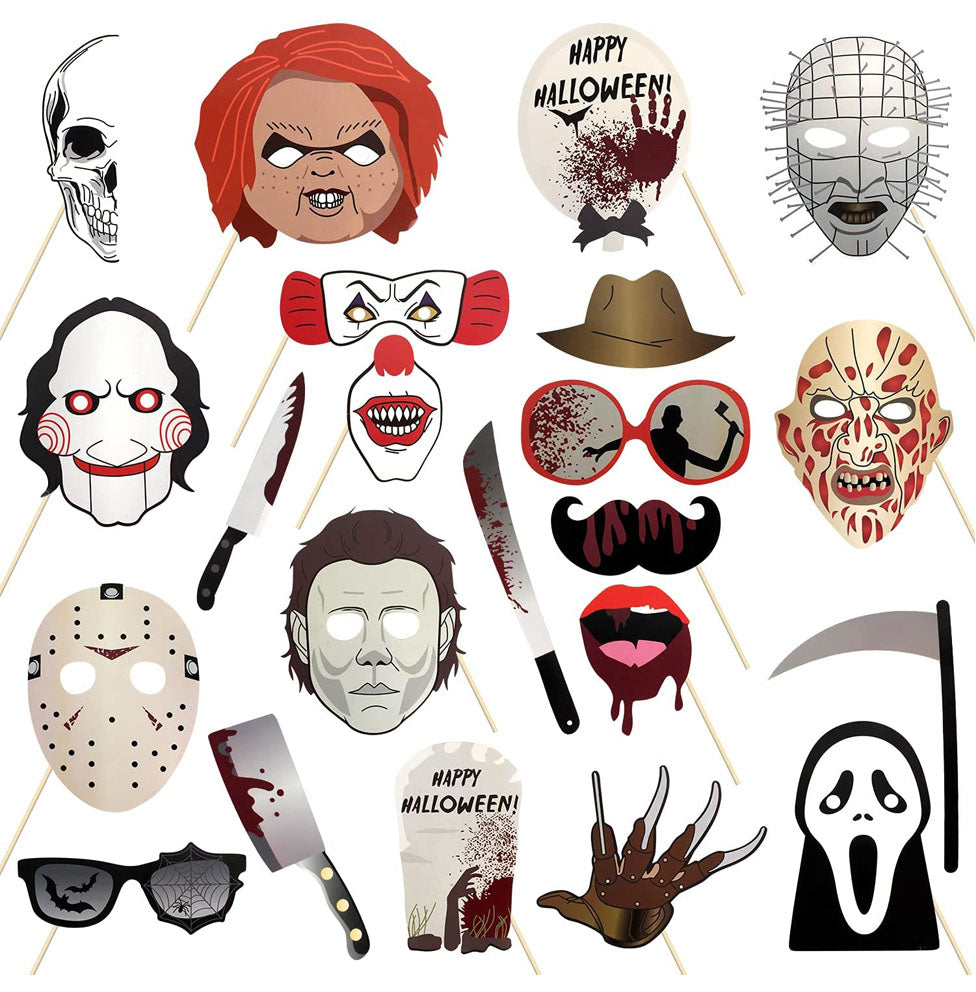 Horror Photo Booth Props – MATTEO PARTY