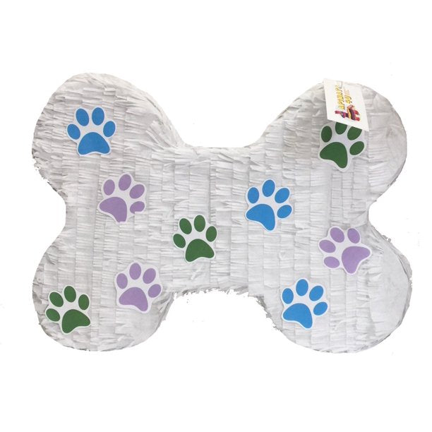 Puppy Paw Print Dog Bone Pinata – MATTEO PARTY