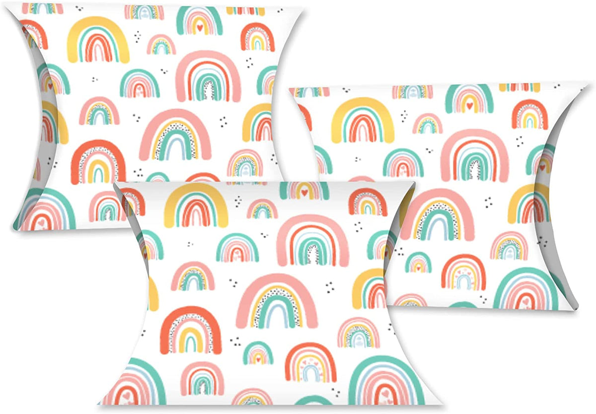 Hello Rainbow - Favor Gift Boxes - Boho Baby Shower and Birthday Party ...