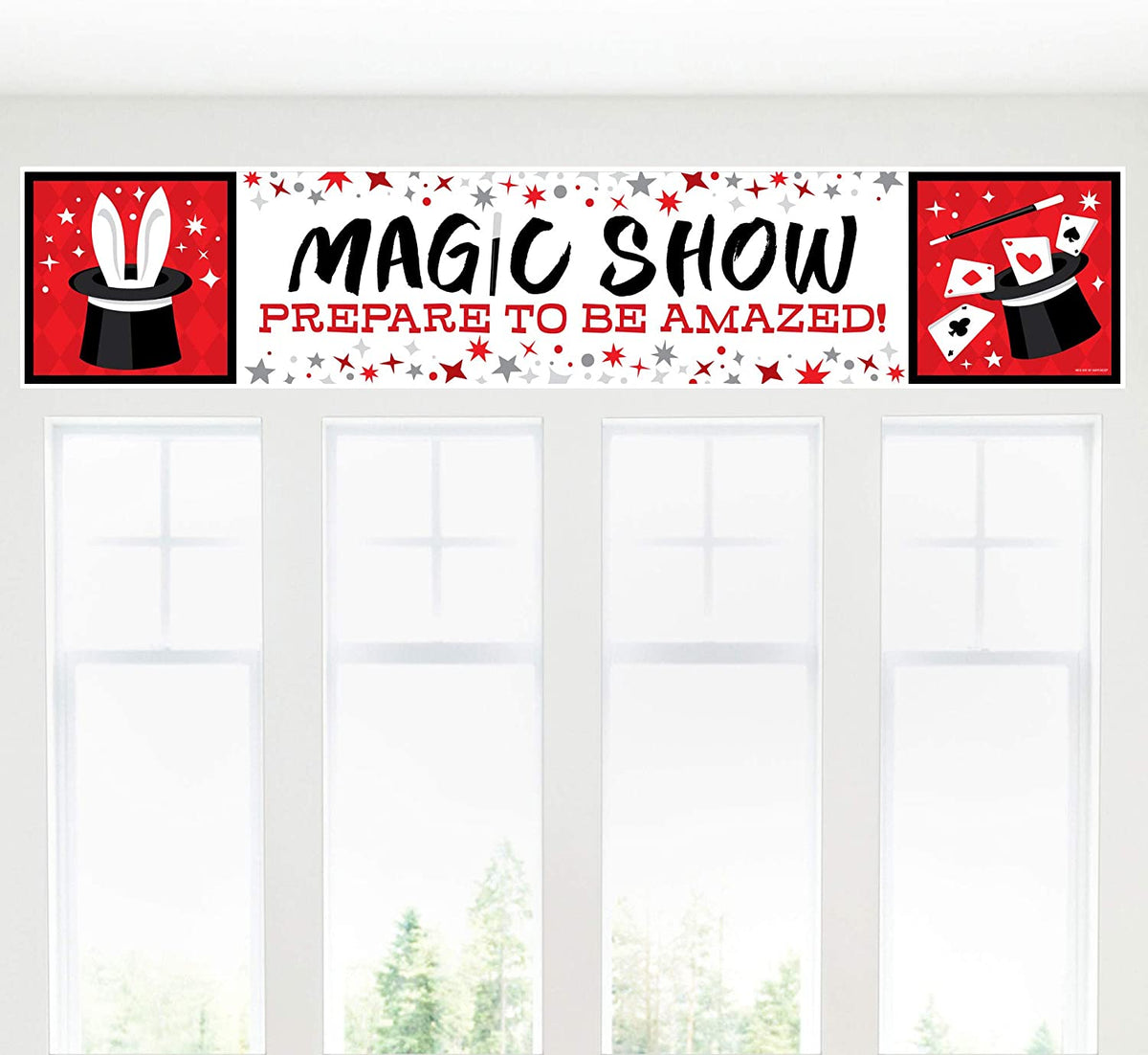Ta-Da, Magic Show - Magical Party Decorations Party Banner – MATTEO PARTY