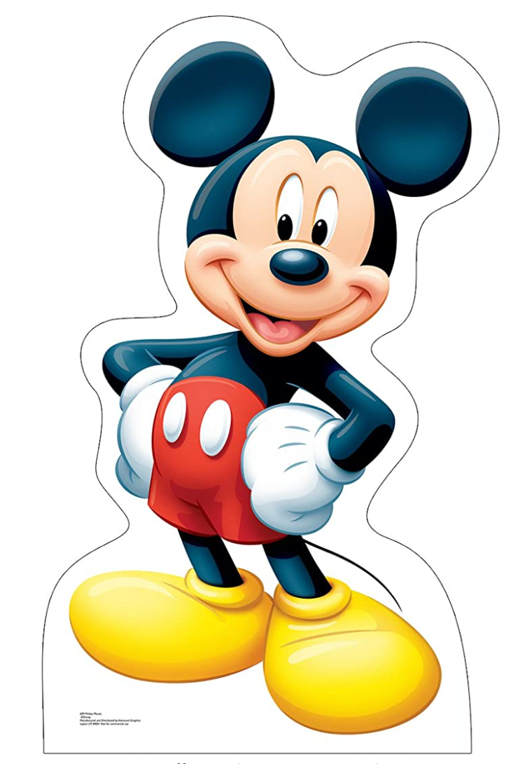 Mickey Mouse Standee 42X24 Inch – MATTEO PARTY