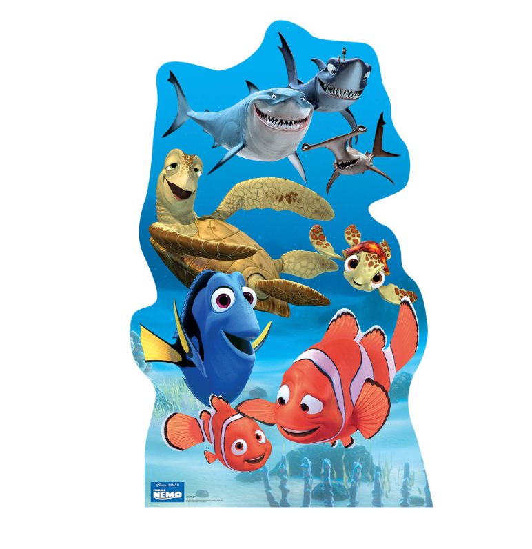 Finding Nemo Group 70 x 43 (height x width) inches – MATTEO PARTY