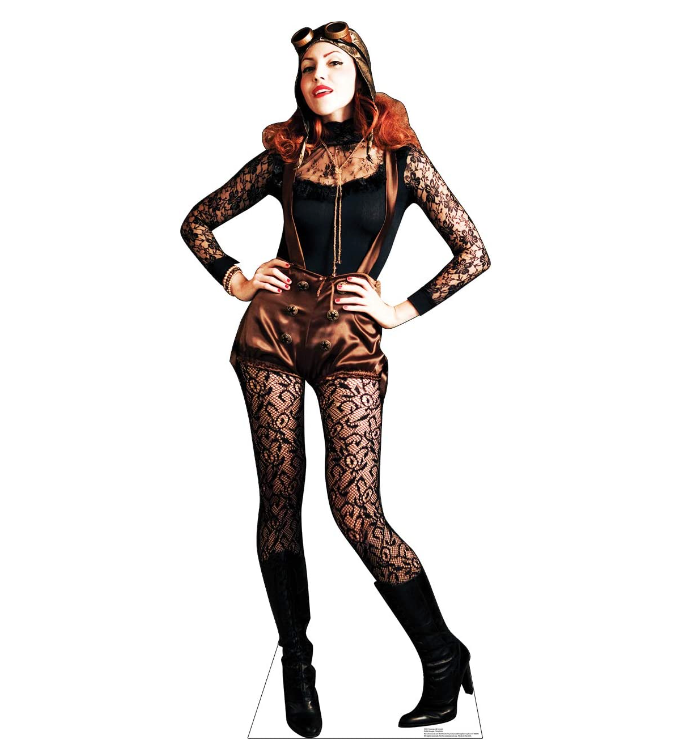 Steampunk Woman Standee 29x68 Inch – MATTEO PARTY