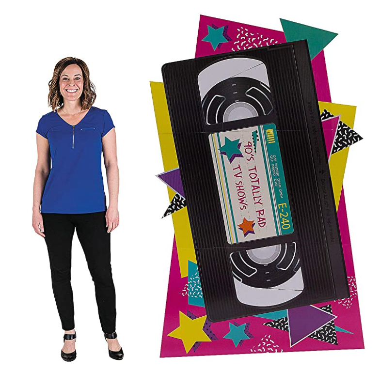 90s VHS Tape Standee 33" x 55" – MATTEO PARTY