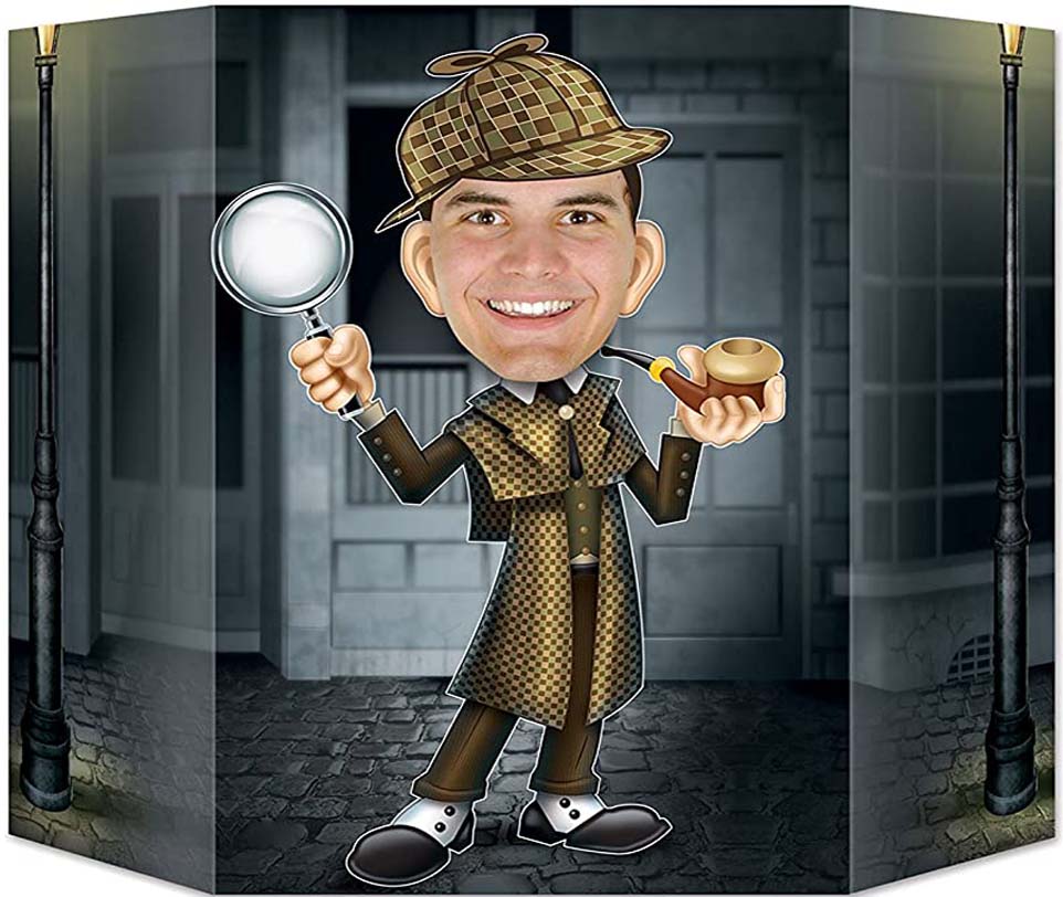 Sherlock Holmes Table Photo Prop – MATTEO PARTY